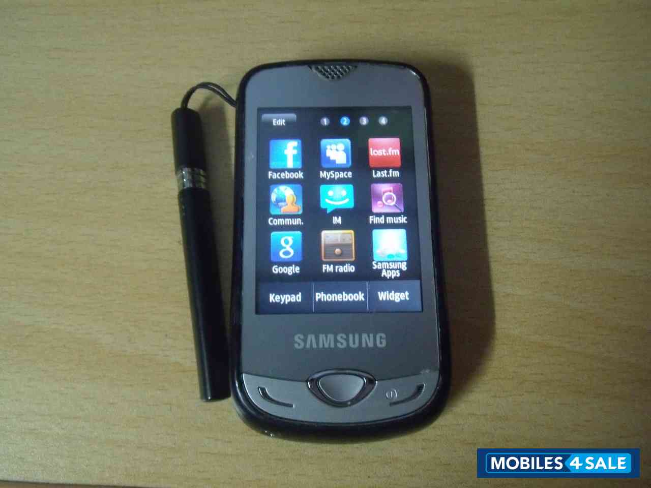 Used 2012 Samsung Star Nano 3G for sale in Dimapur. Silver & Black Blended colour. ID is 54534 ...